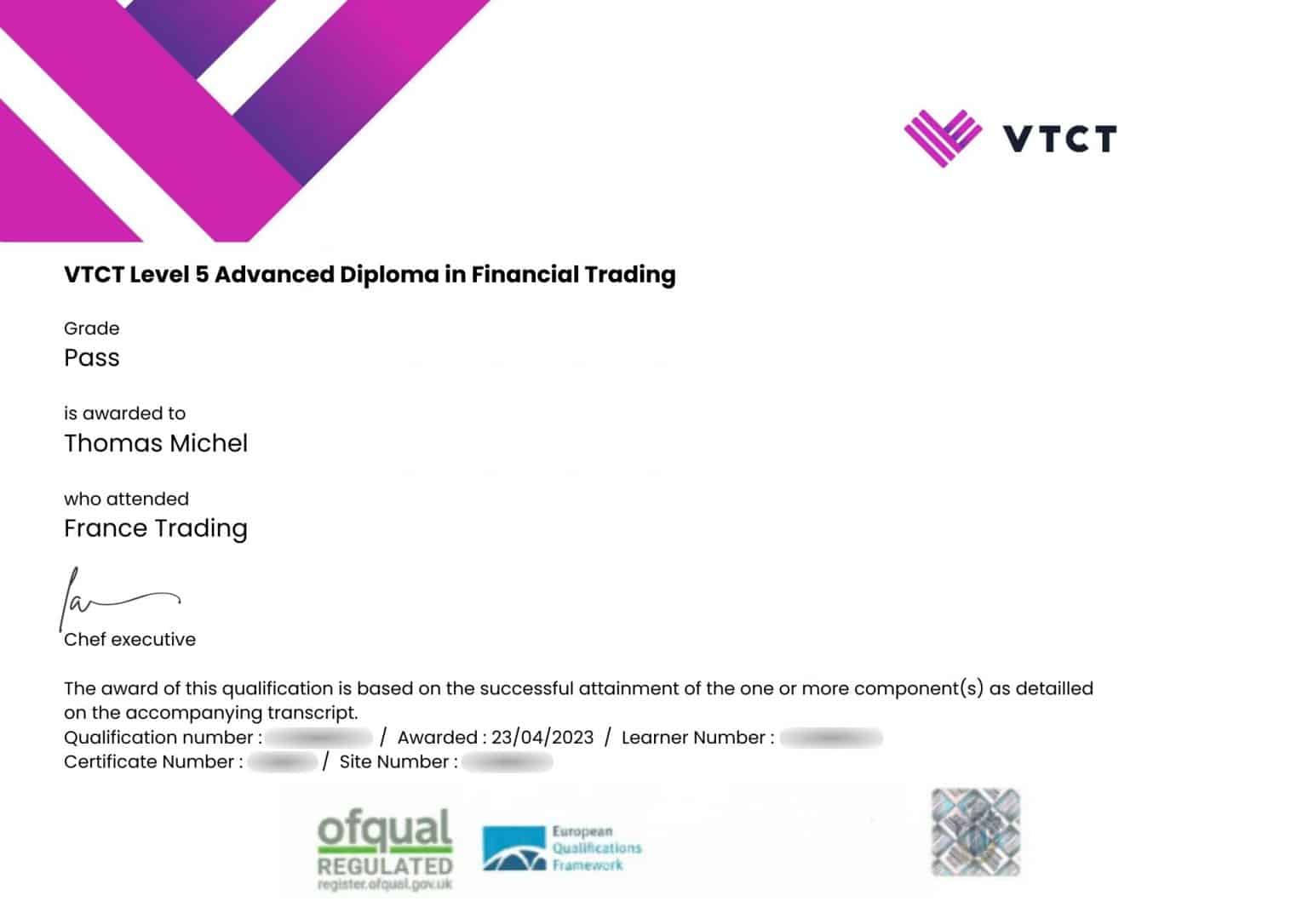 Formation Trading - France Trading